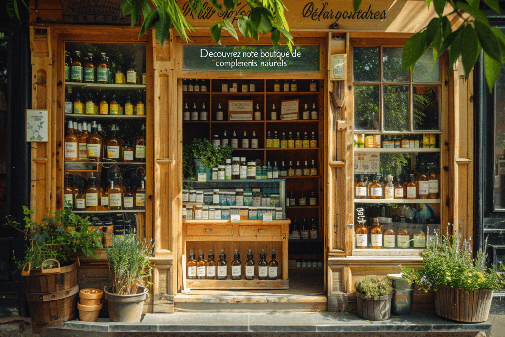 Découvrez notre boutique de compléments naturels